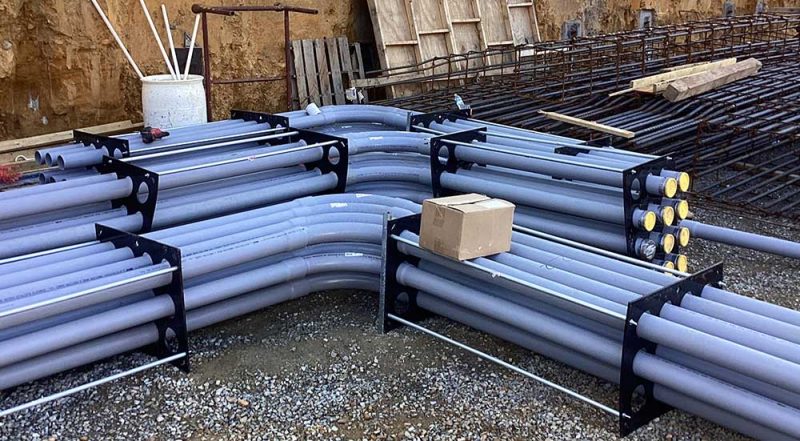 Duct Bank Spacers - TrenchSafe Building Materials